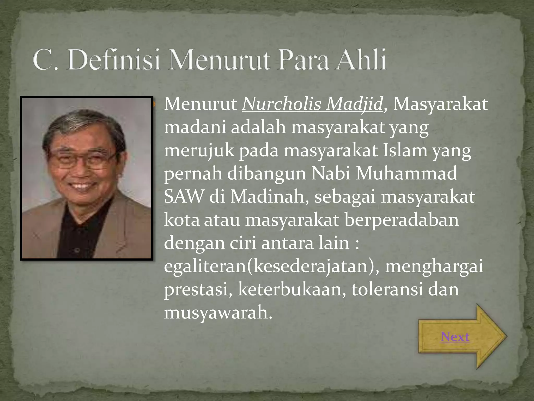 Masyarakat Madani ppt | PPTX