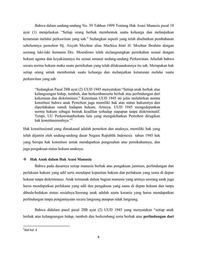 Contoh Legal Opinion (Pendapat Hukum) | DOCX