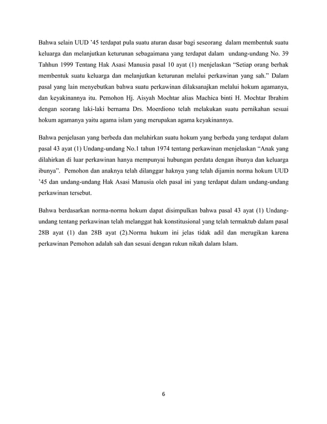 Contoh Legal Opinion (Pendapat Hukum) | DOCX