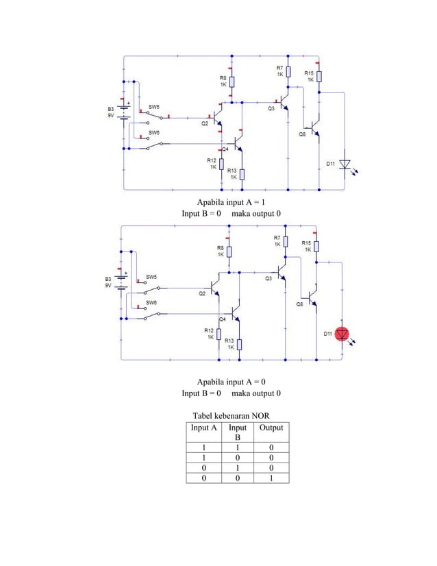 Tugas mata kuliah elektronika digital gerbang logika | PDF