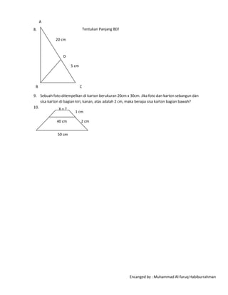 Tugas matematika | PDF