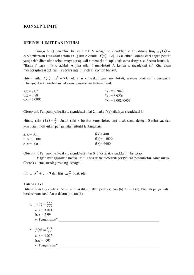 Tugas matematika | PDF