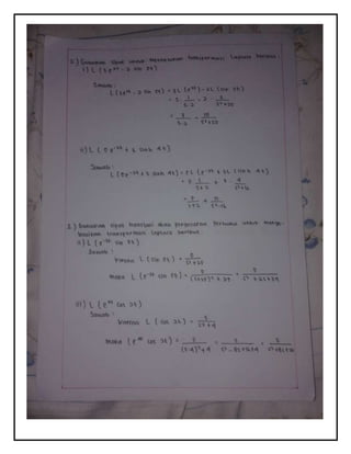 Tugas matematika 3 bab3 | PDF