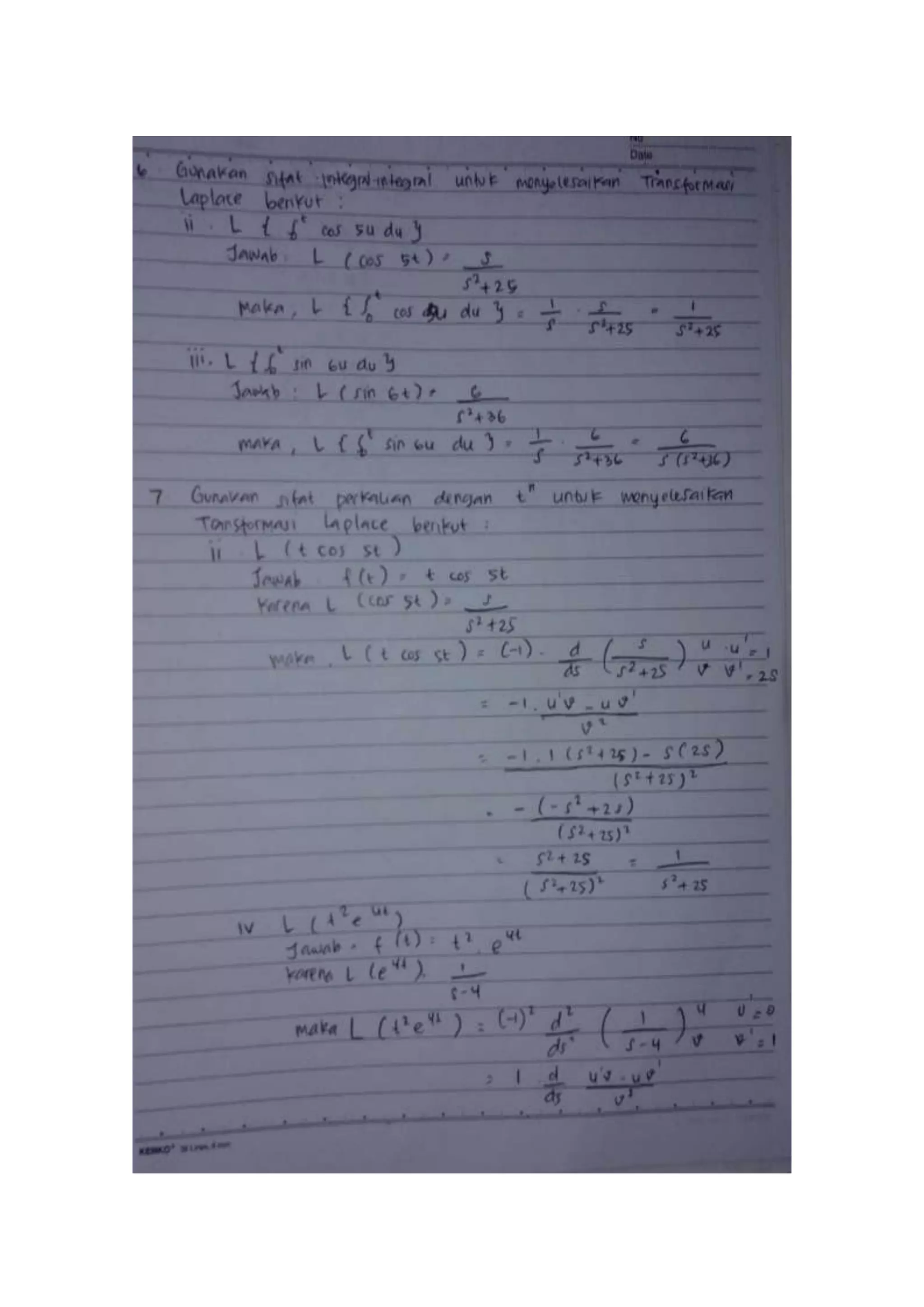 Tugas Matematika 4 Bab 3 | DOCX