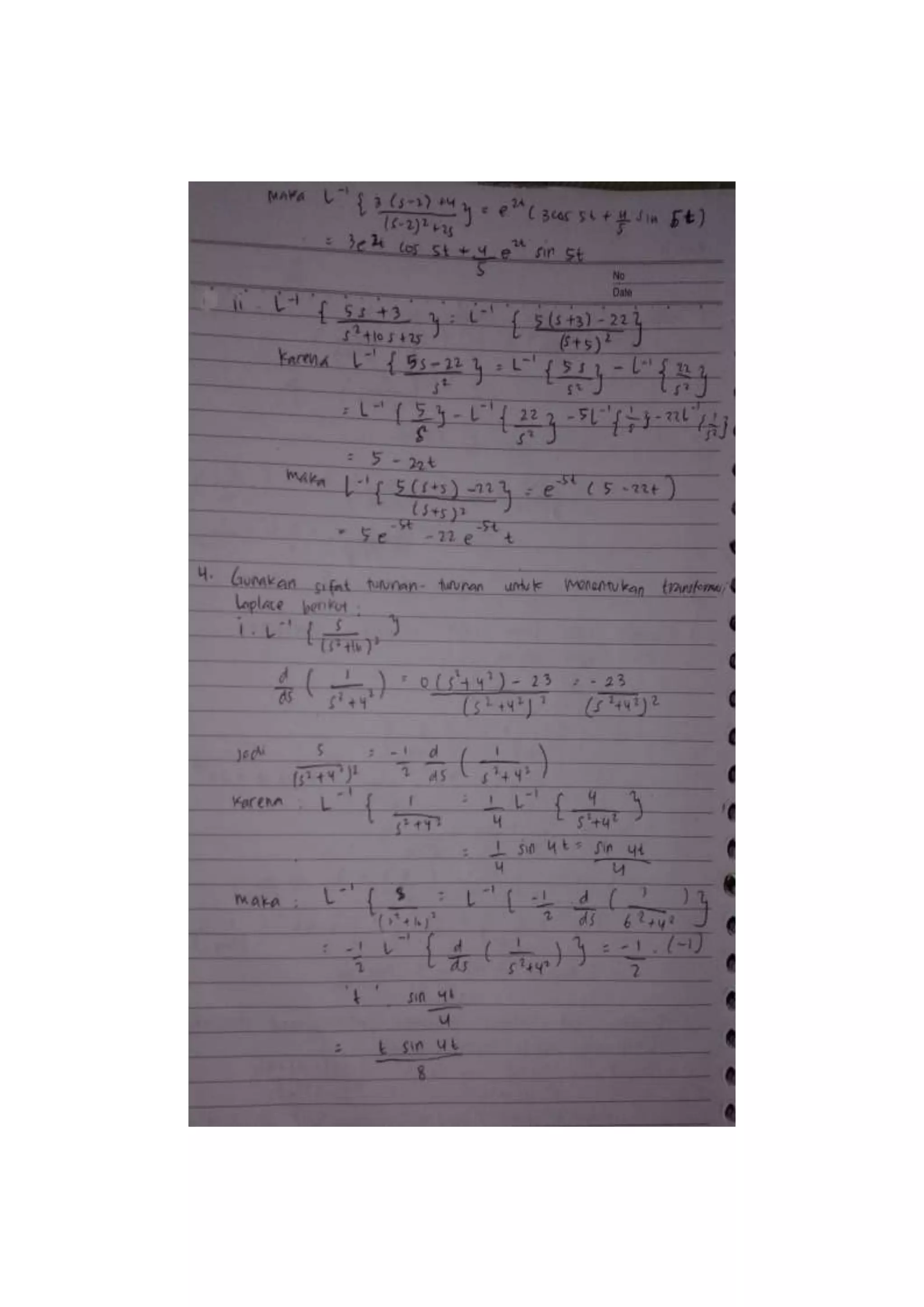 Tugas Matematika 5 Bab 4 | DOCX