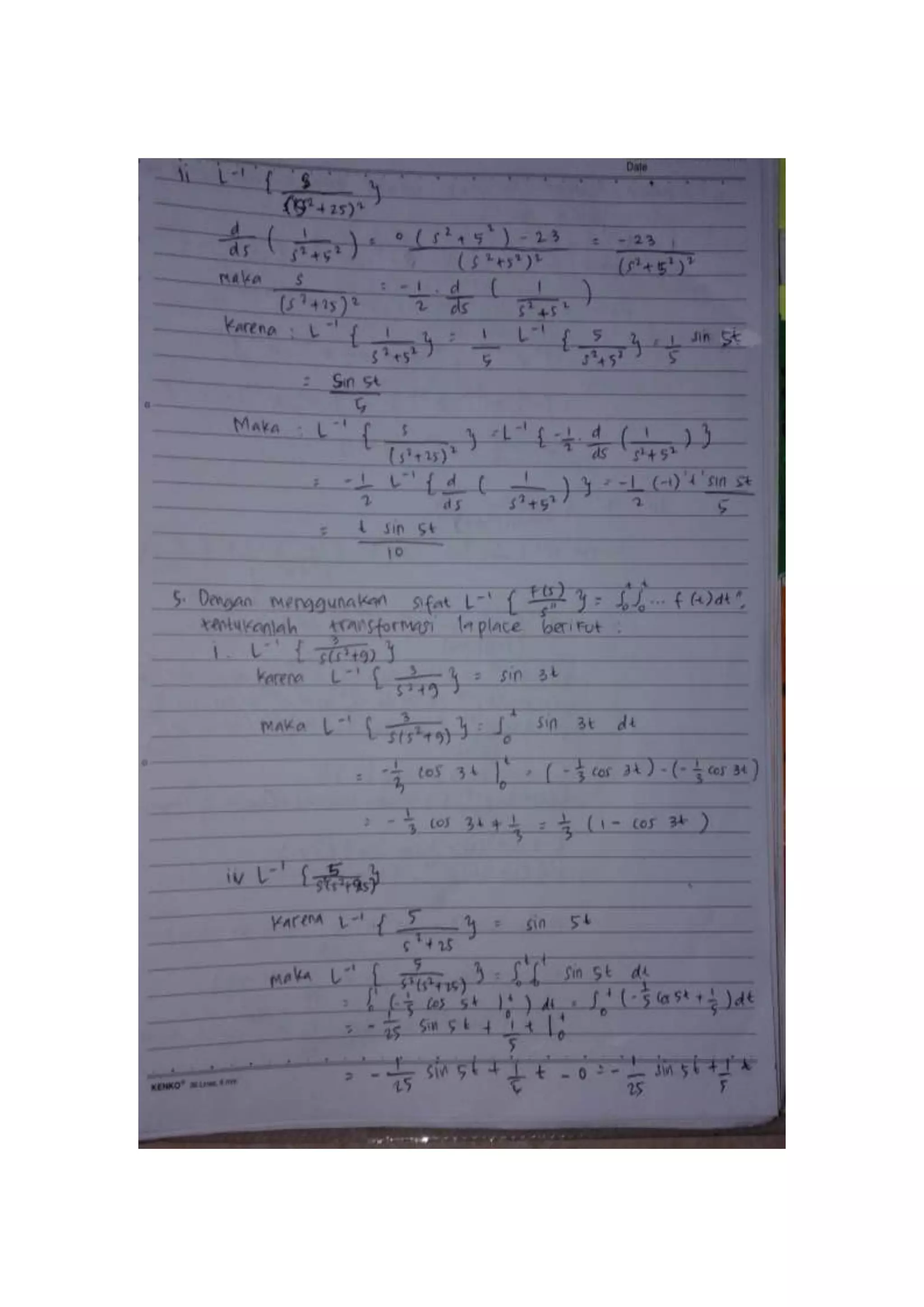Tugas Matematika 5 Bab 4 | DOCX