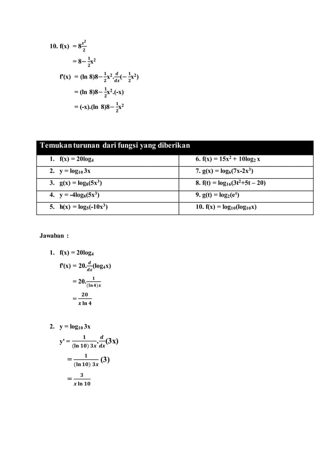 Tugas matematika kelompok | DOCX