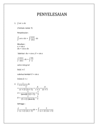 Tugas matematika kelompok 7 | PDF