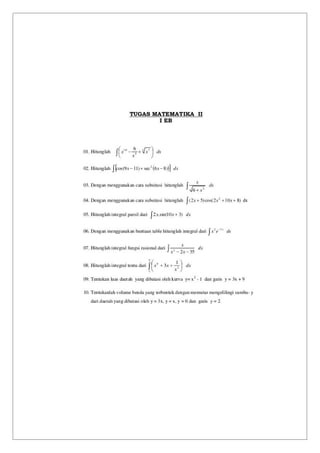 Tugas matematika kisi2 pdf | PDF