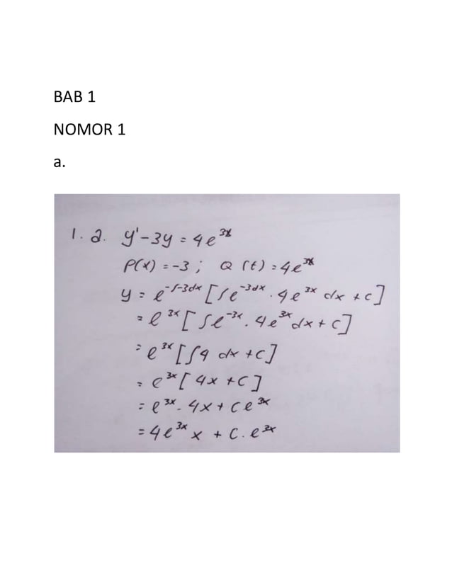 Tugas matemtika 1 (bab 1 & bab 2) | DOCX