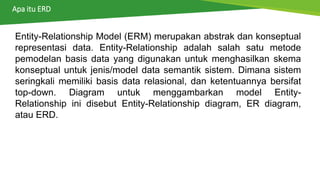Materi ERD (Entity Relationship Diagram).pptx
