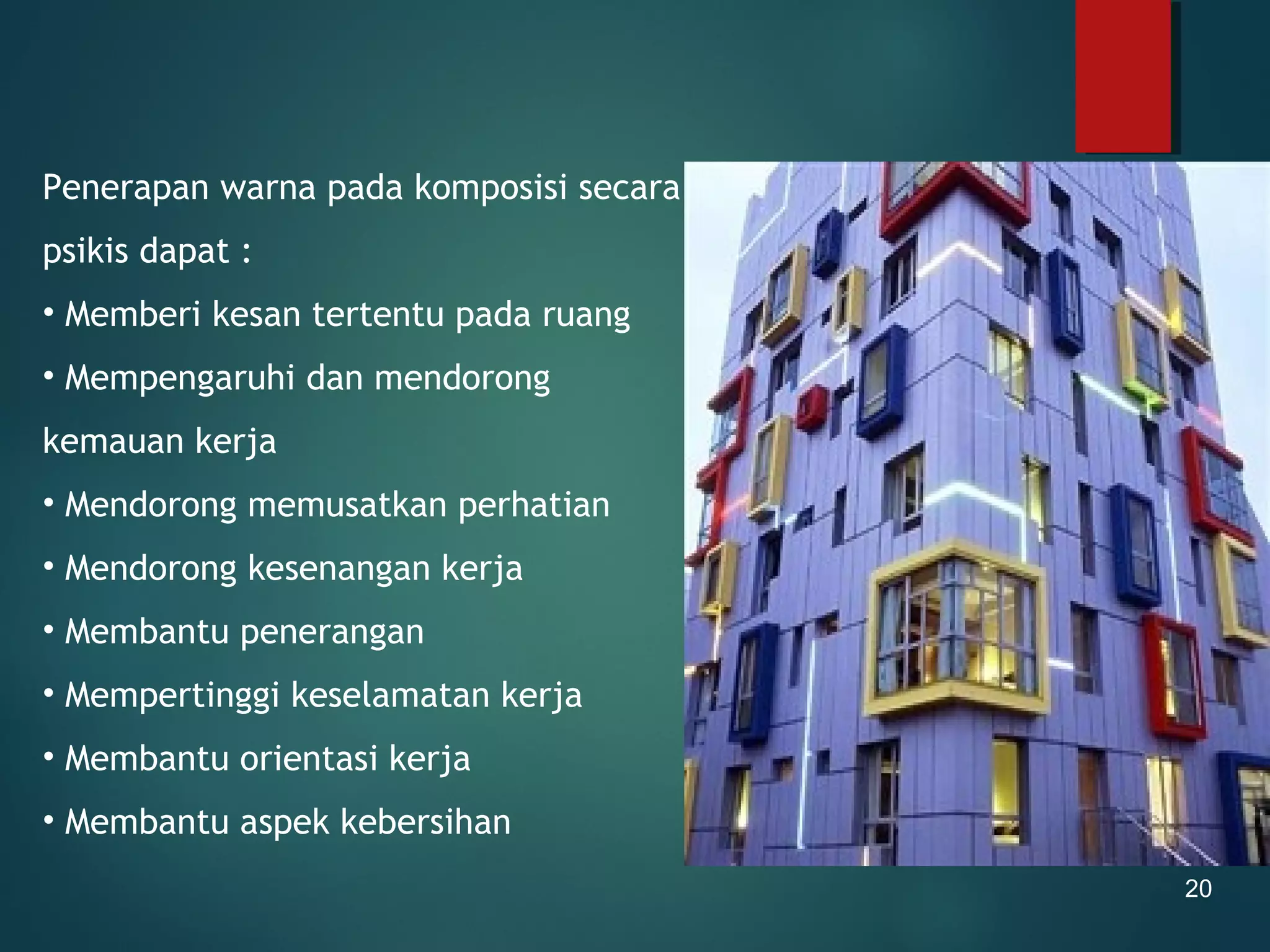 warna dalam arsitektur | PPT