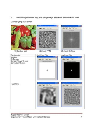 Tugas UTS System Machine Vision | PDF