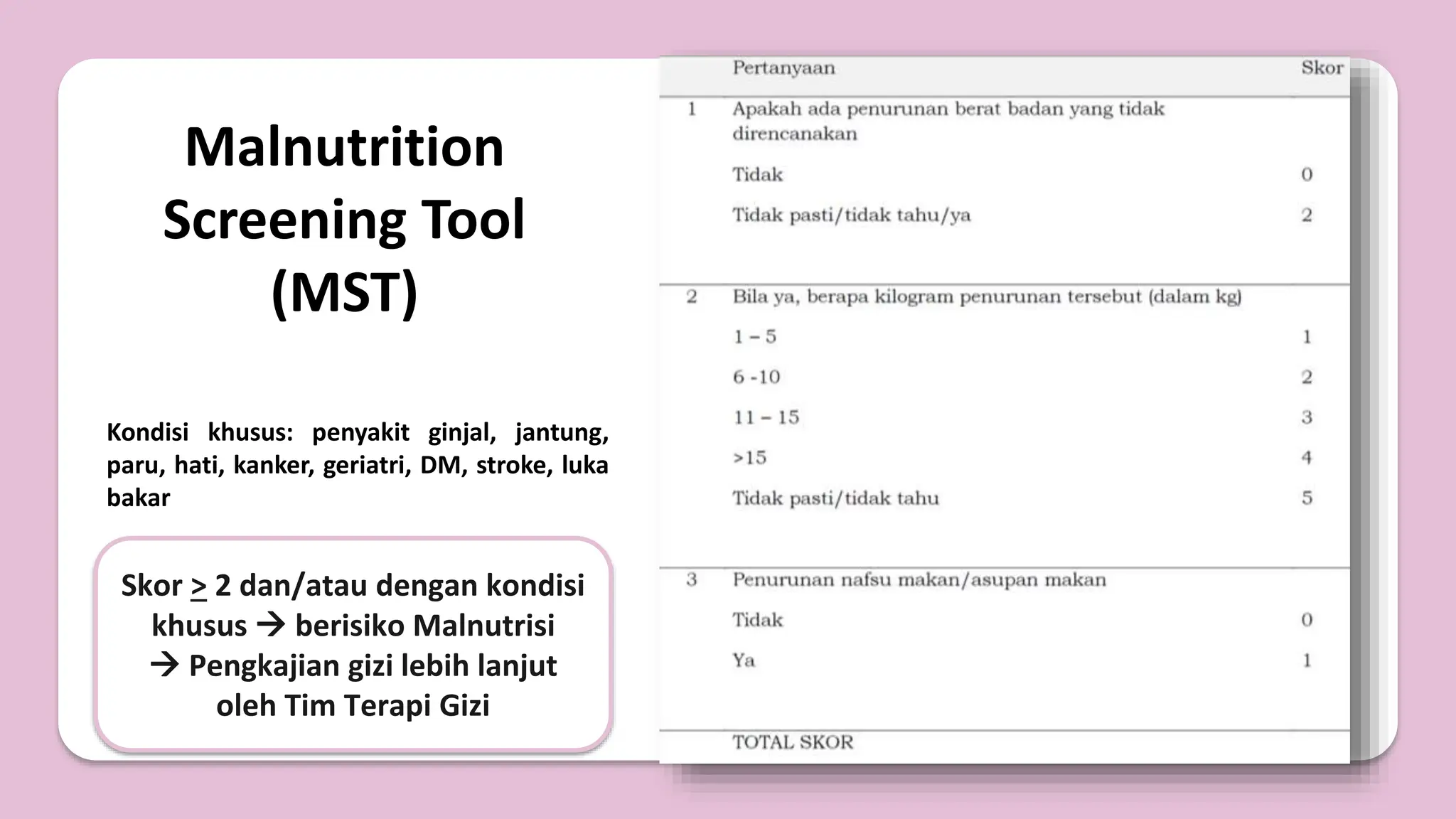 Tugas Metode Pembelajaran - Skrining Gizi Pasien Rumah Sakit.pptx