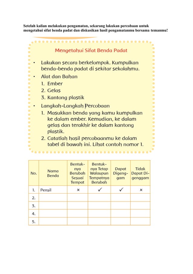 Modul Materi Pembelajaran Kelas 3 SD | PDF