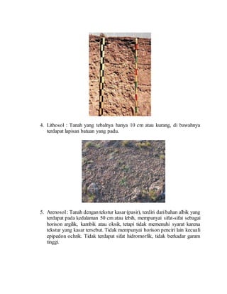 Mekanika Tanah I (Teori Klasifikasi Tanah) | DOCX