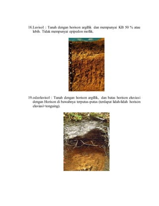 Mekanika Tanah I (Teori Klasifikasi Tanah) | DOCX