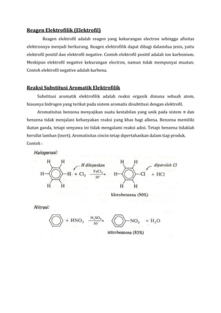 Tugas mekanisme kimia organik | DOCX