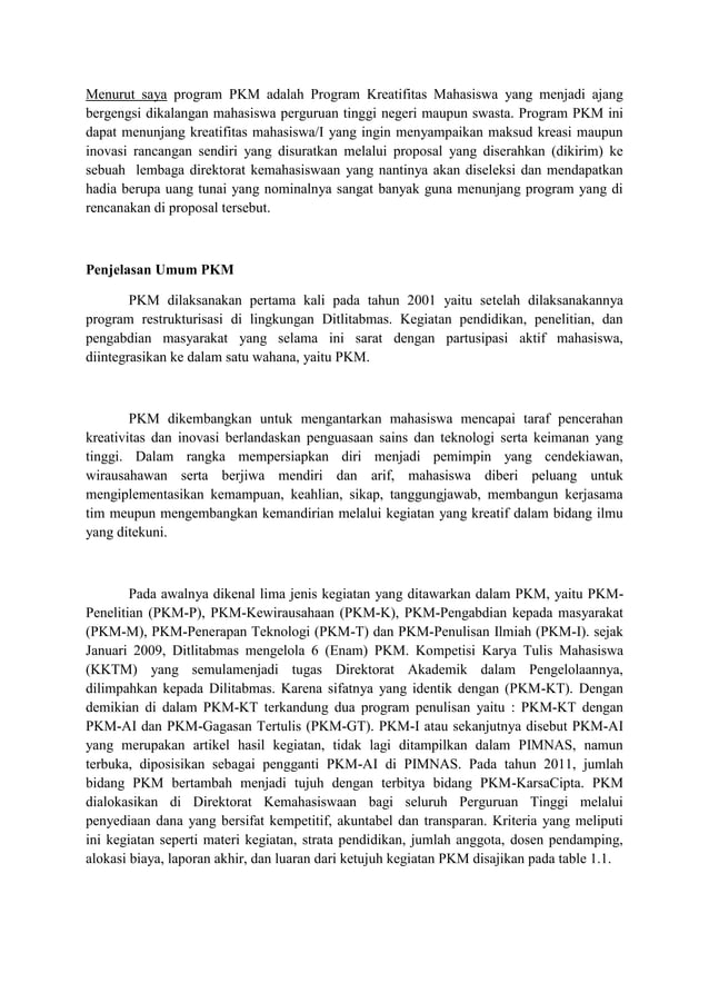 Tugas merangkum buku pkm | PDF