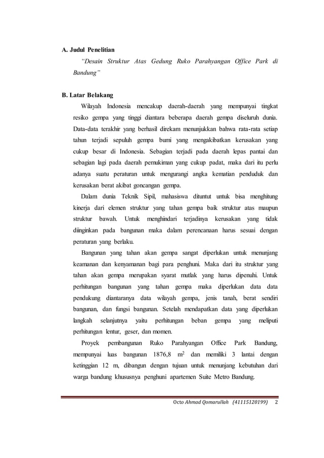 Struktur Atap gedung | PDF | Free Download