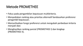 Metode keputusan digunakan pengembalian keputusan | PPT