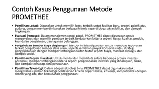 Metode keputusan digunakan pengembalian keputusan | PPT