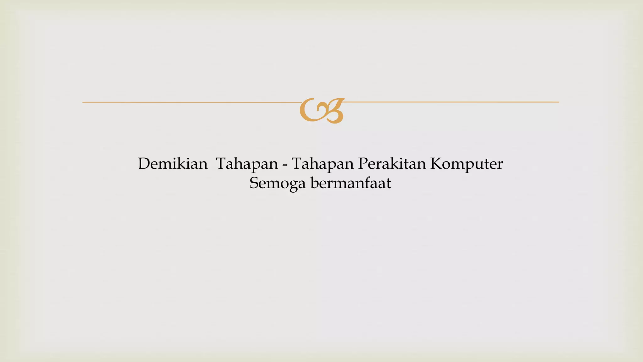 MERAKIT KOMPUTER / CPU(Central Processing Unit) | PPTX