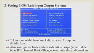 MERAKIT KOMPUTER / CPU(Central Processing Unit) | PPTX