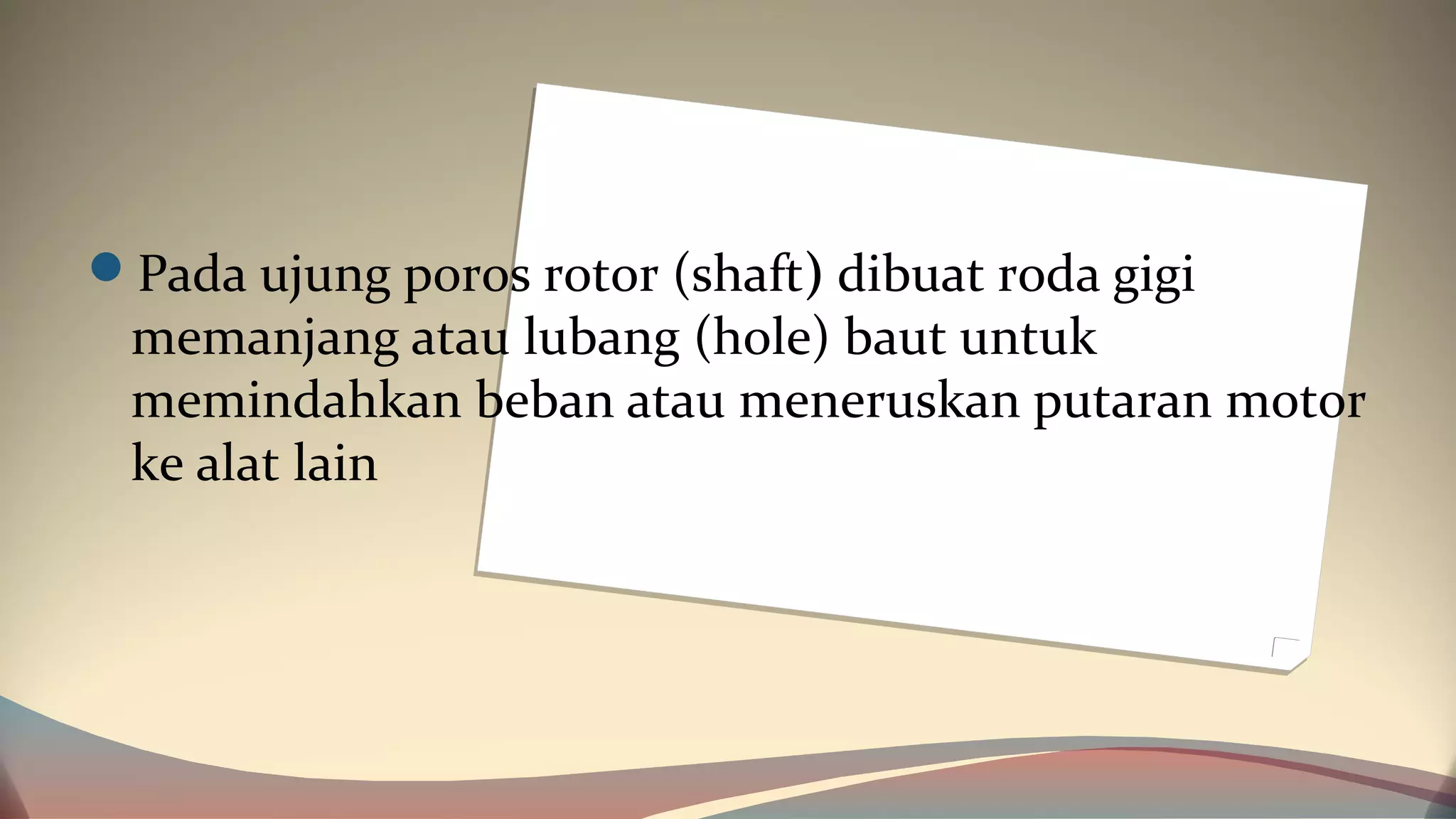 Motor Listrik | PPT