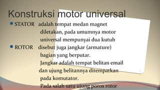 Motor Listrik | PPT