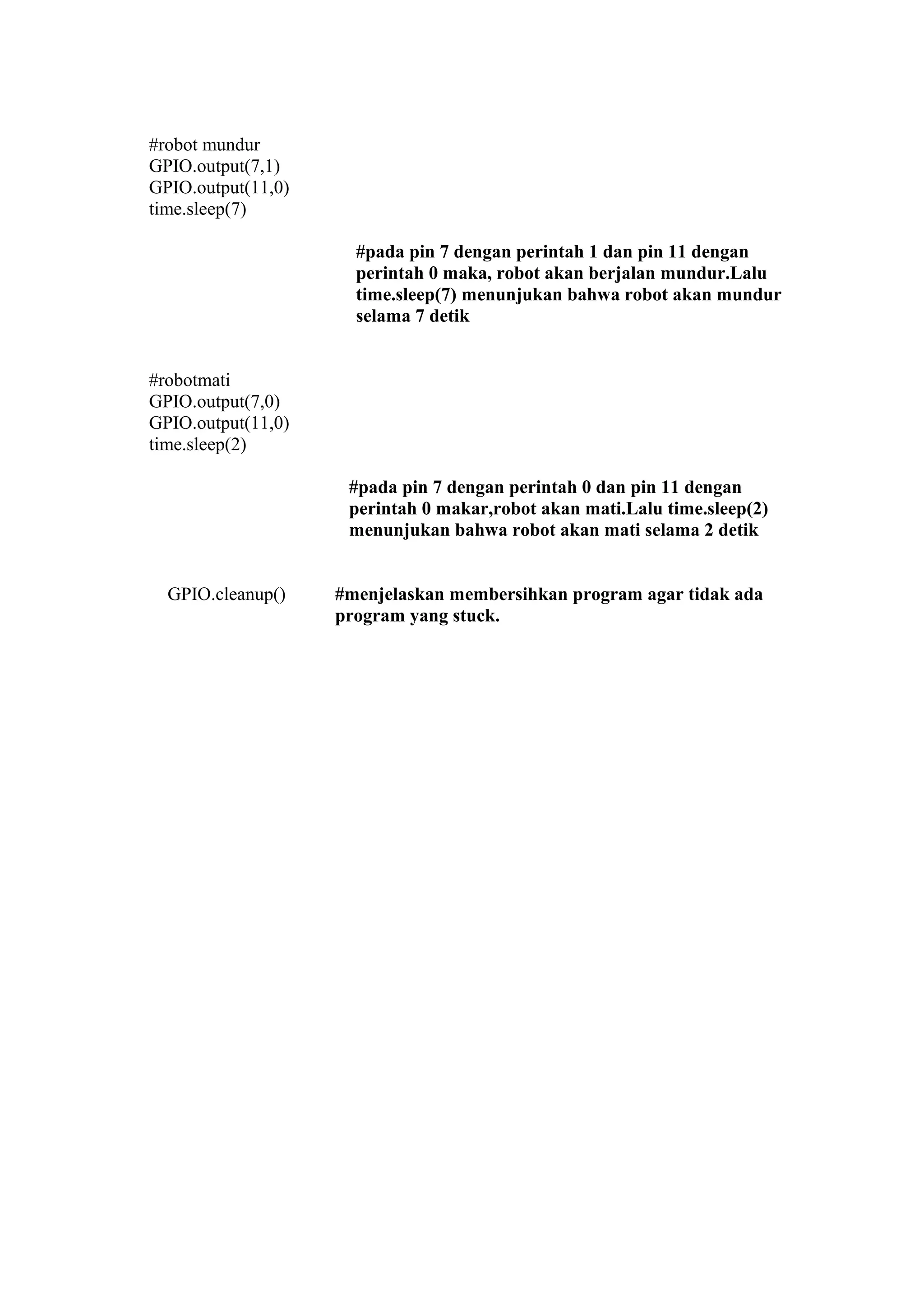 PERANCANGAN DAN PEMROGRAMAN MINI ROBOT MENGGUNAKAN MIKROPROSESOR ...