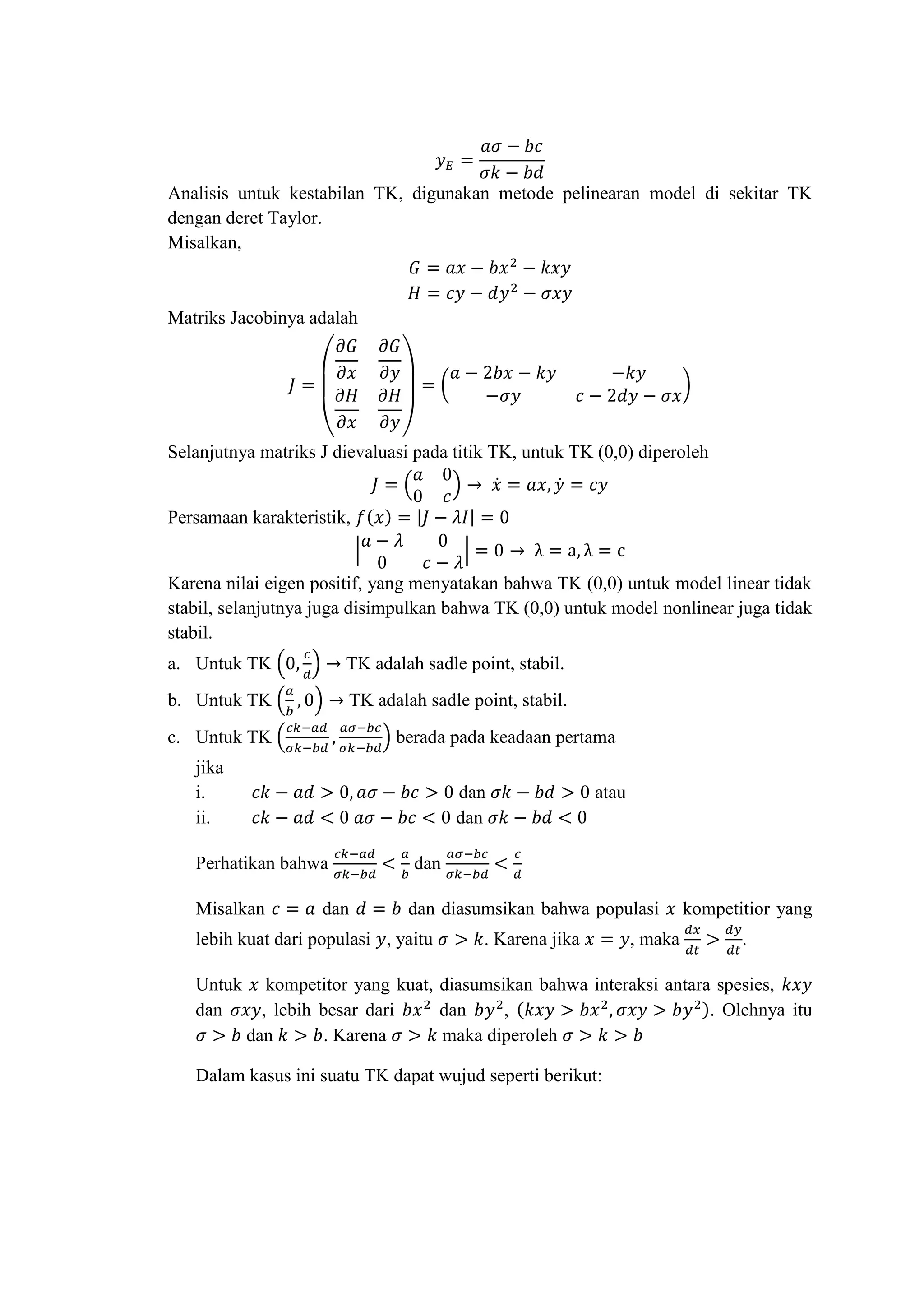 Tugas modelanalisis | PDF