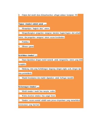 Tugas model dan simulasi | DOCX