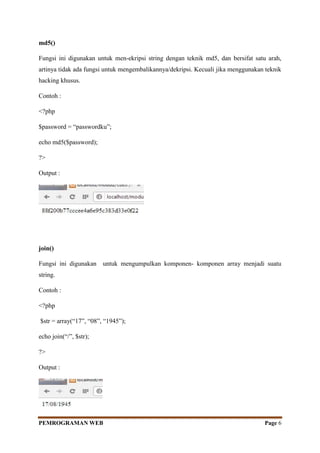 Tugas modul fungsi | DOCX