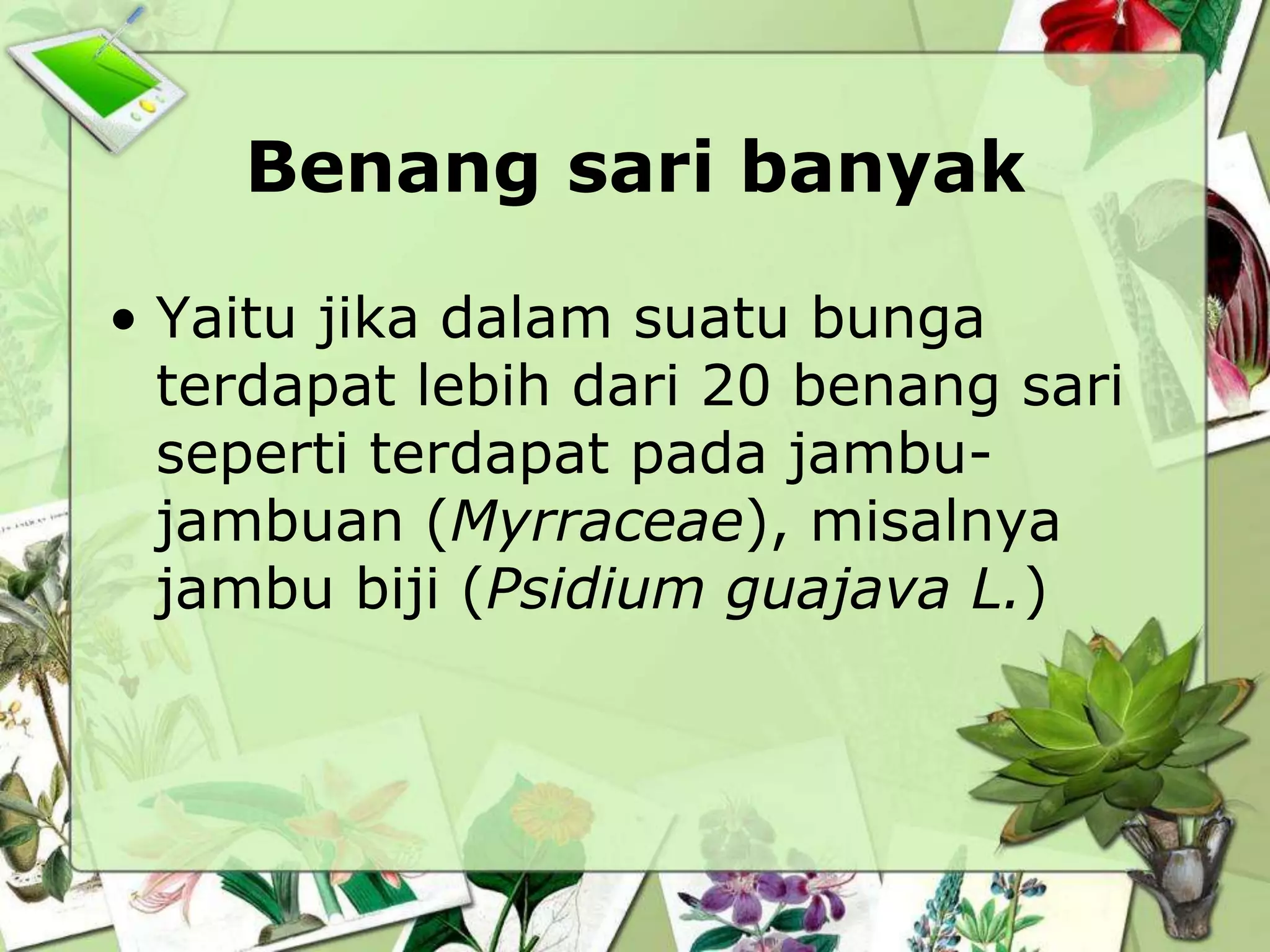 bagian-bagian bunga | PPTX