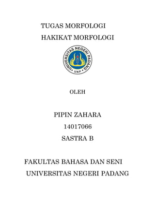 Morf, Morfem, dan Alomorf | DOCX