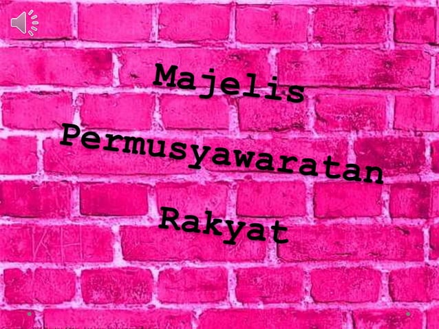 Tugas MPR, DPR dan DPD | PPTX