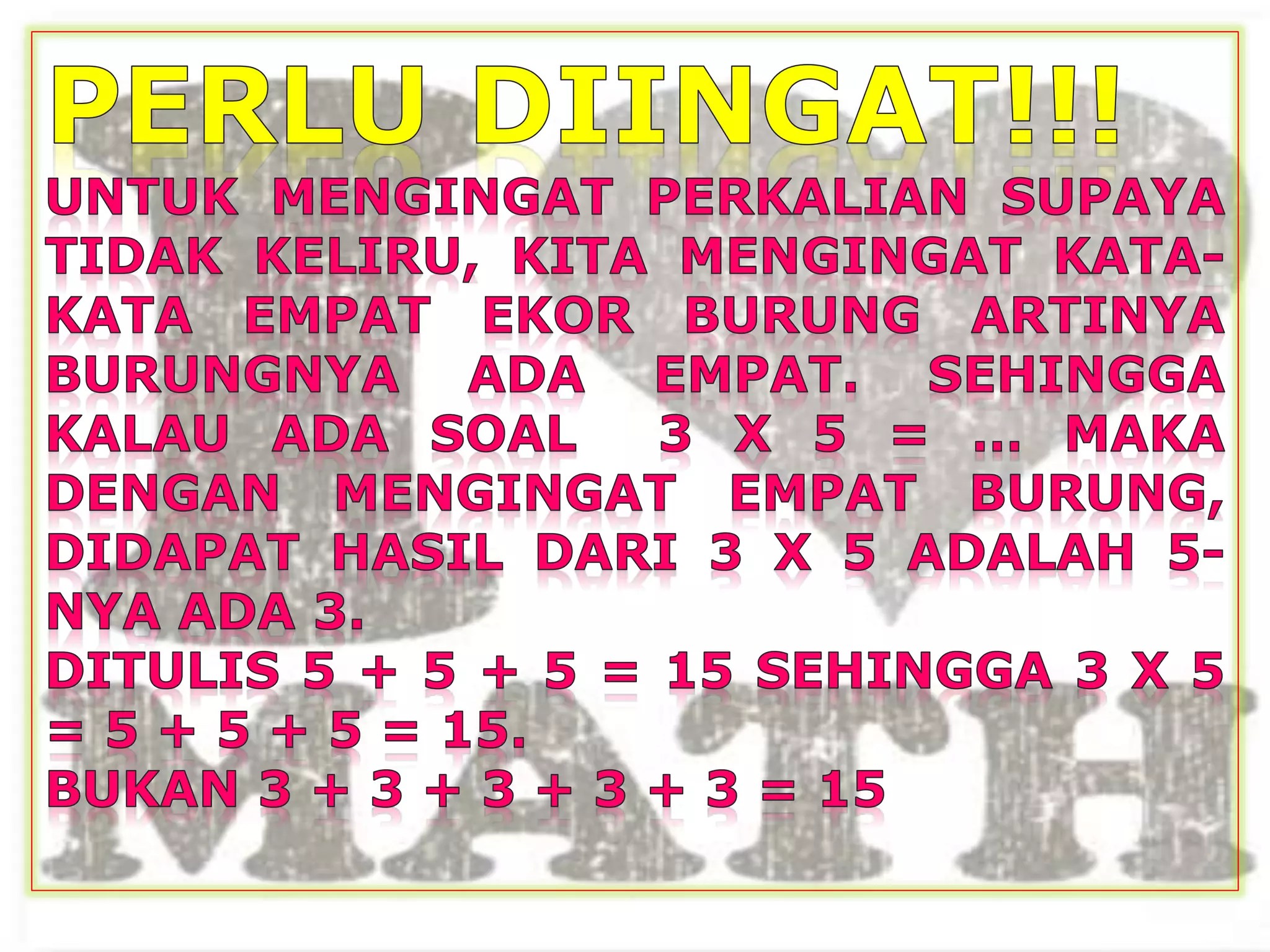 Tugas mtk.perkalian | PPTX