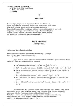 TUGAS KELOMPOK MTK2 KALKULUS | DOCX