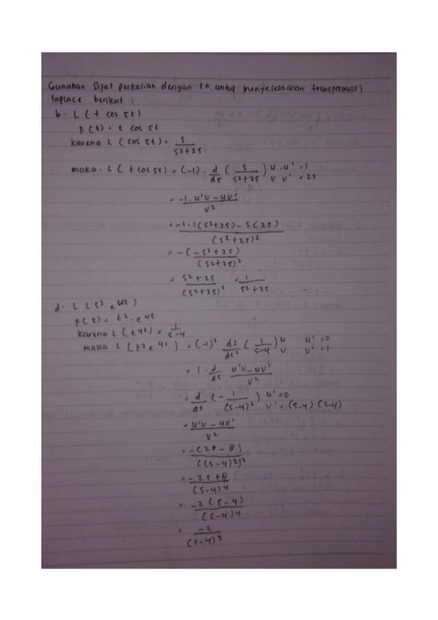 Tugas Matematika 4 Bab 3 | DOCX | Technology & Computing