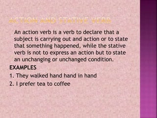 Power Point materi Verb | PPTX