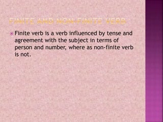 Power Point materi Verb | PPTX