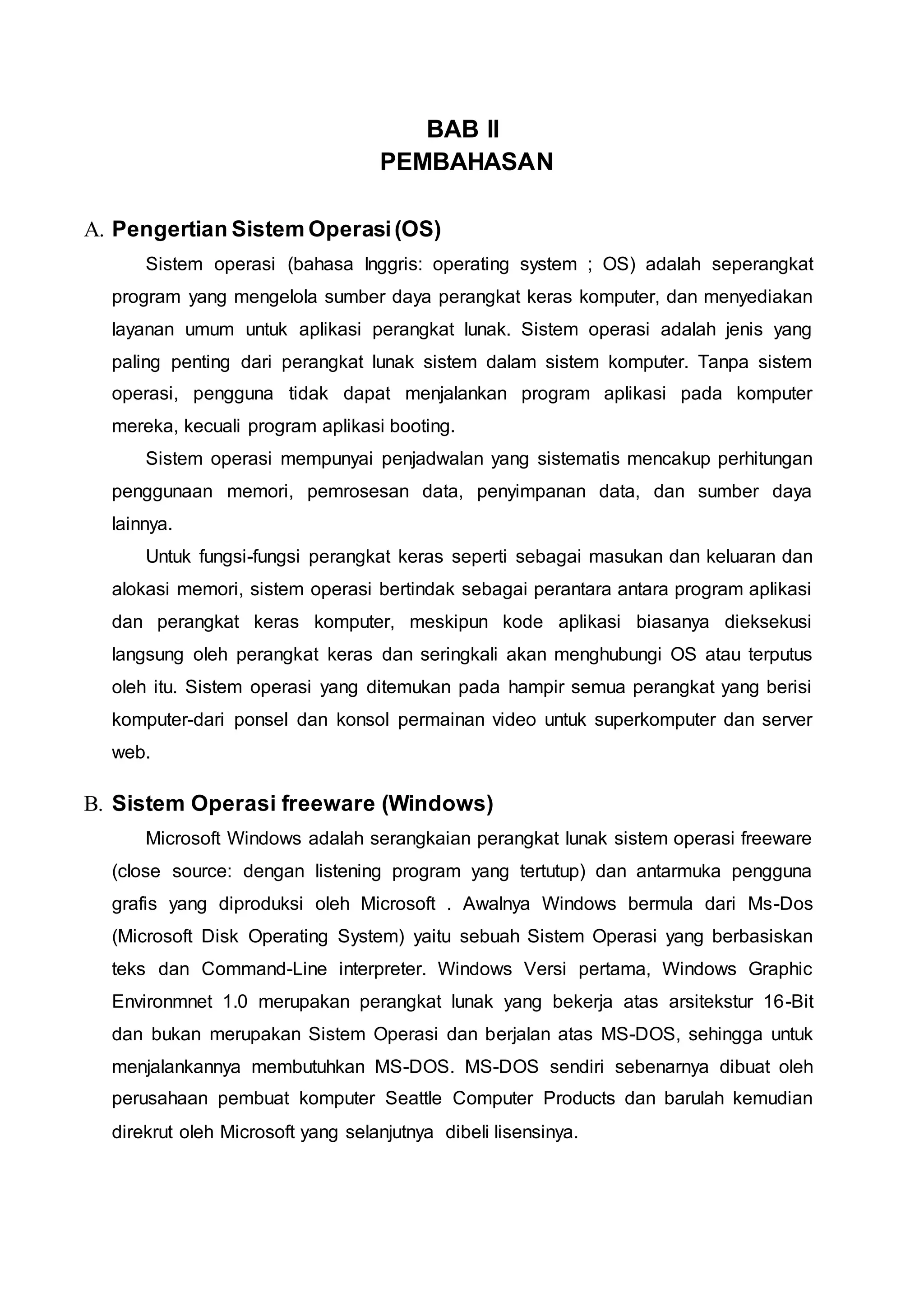 Tugas open source dan close source | PDF