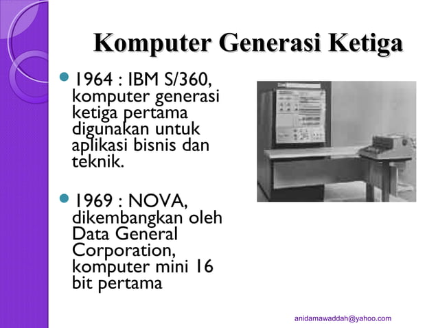 Sejarah Perkembangan Komputer | PPT