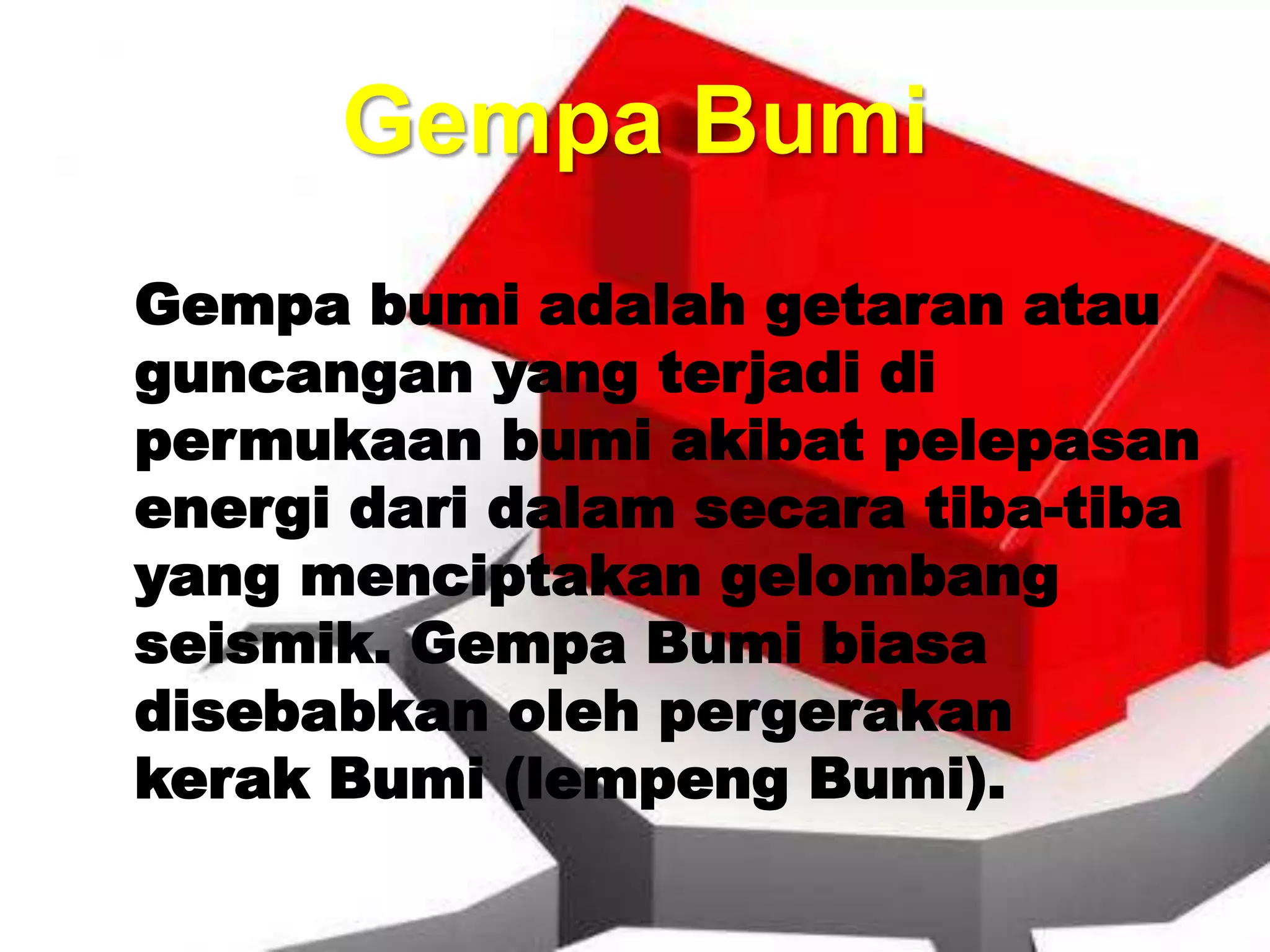 gempa bumi menurut islam | PPTX