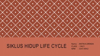 siklus data life cycle | PPT