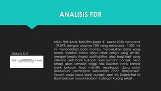 analisis keuangan bank bukopin dan skema akad syariah | PPT