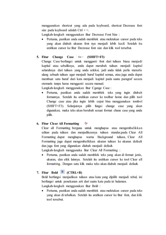 PENGGUNAAN FITUR CLIPBOARD, FONT, DAN PARAGRAPH PADA MICROSOFT OFFICE ...