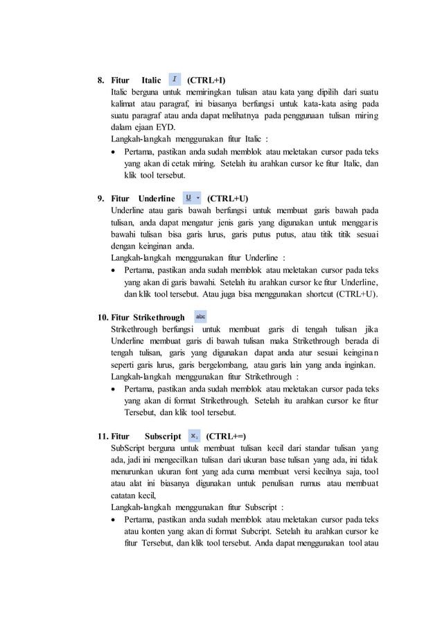 PENGGUNAAN FITUR CLIPBOARD, FONT, DAN PARAGRAPH PADA MICROSOFT OFFICE ...