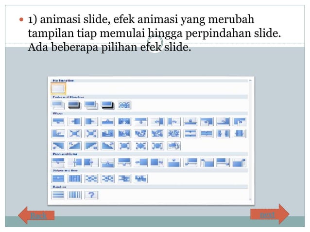 presentase powerpoint tentang animasi | PPT